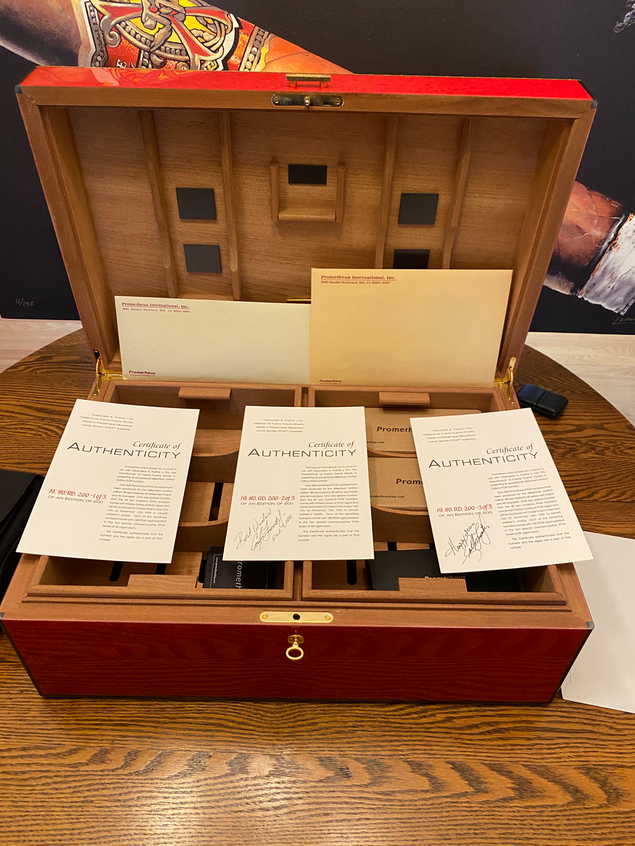 Rare Prometheus Opus X Humidors – CigarCigarCo
